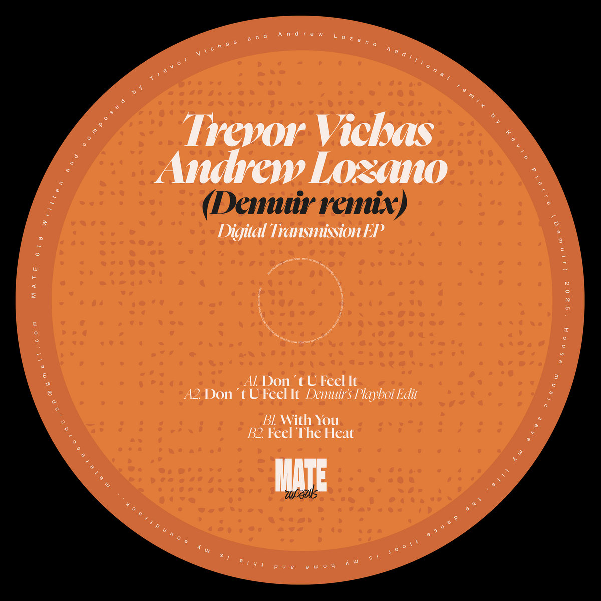 Digital Transmission EP | Trevor Vichas, Andrew Lozano | MATE