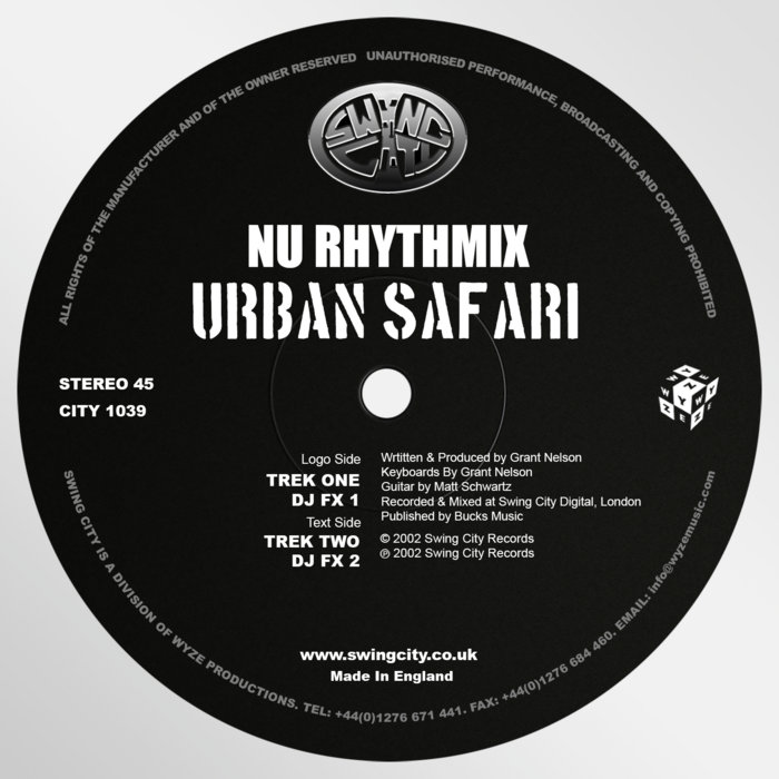 Urban Safari | Nu Rhythmix | Grant Nelson