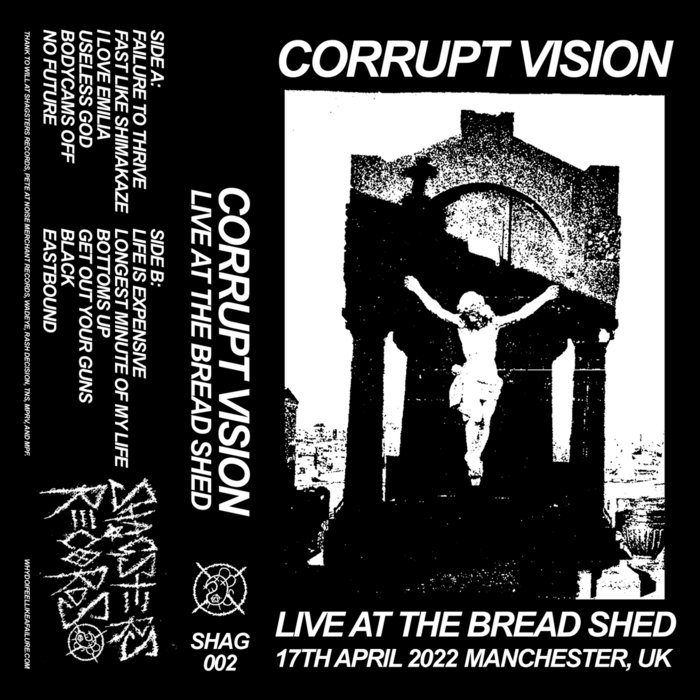 Live At The Bread Shed [SHAG 002] | Corrupt Vision | Shagsters Records