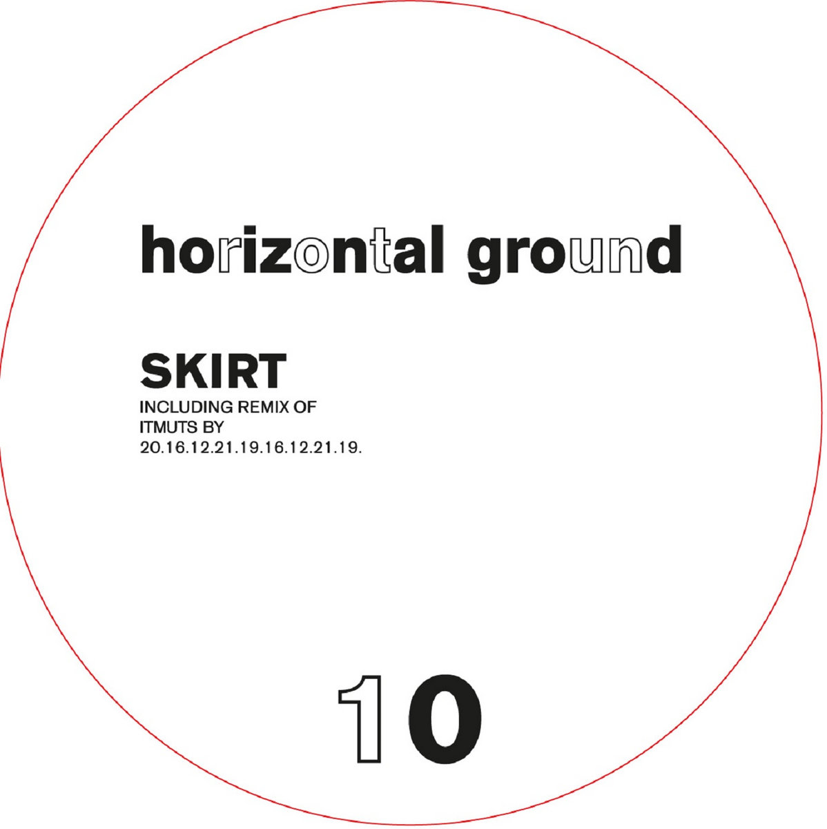Horizontal Ground 10 | Skirt | Horizontal Ground Label
