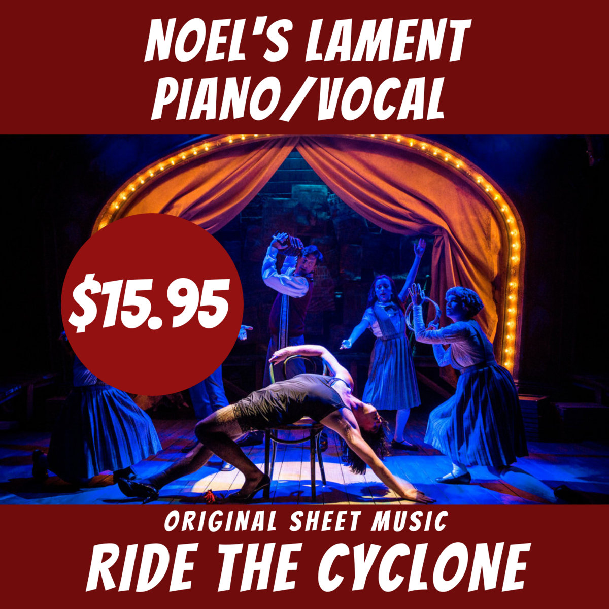 3. Noel's Lament P/V - (Sheet Music ONLY) | Ride the Cyclone