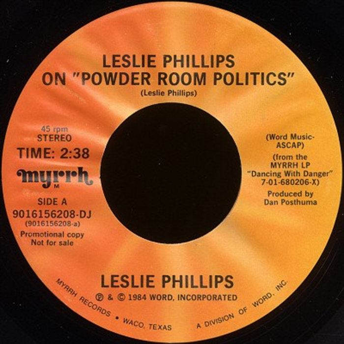 Leslie Phillips On Powder Room Politics Powder Room Politics | Leslie ...