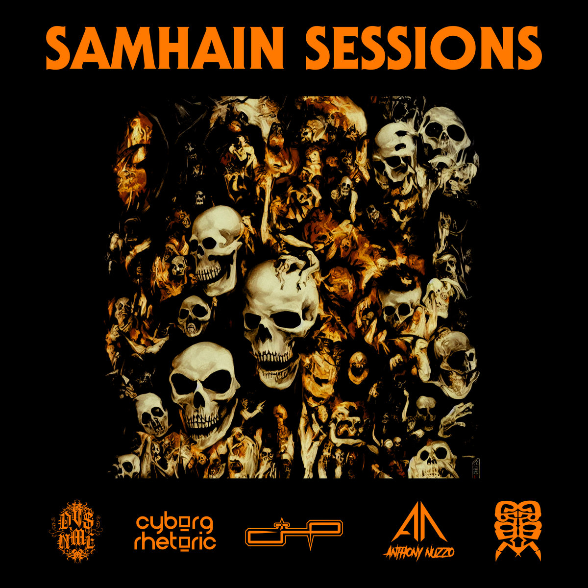Samhain Band Skull
