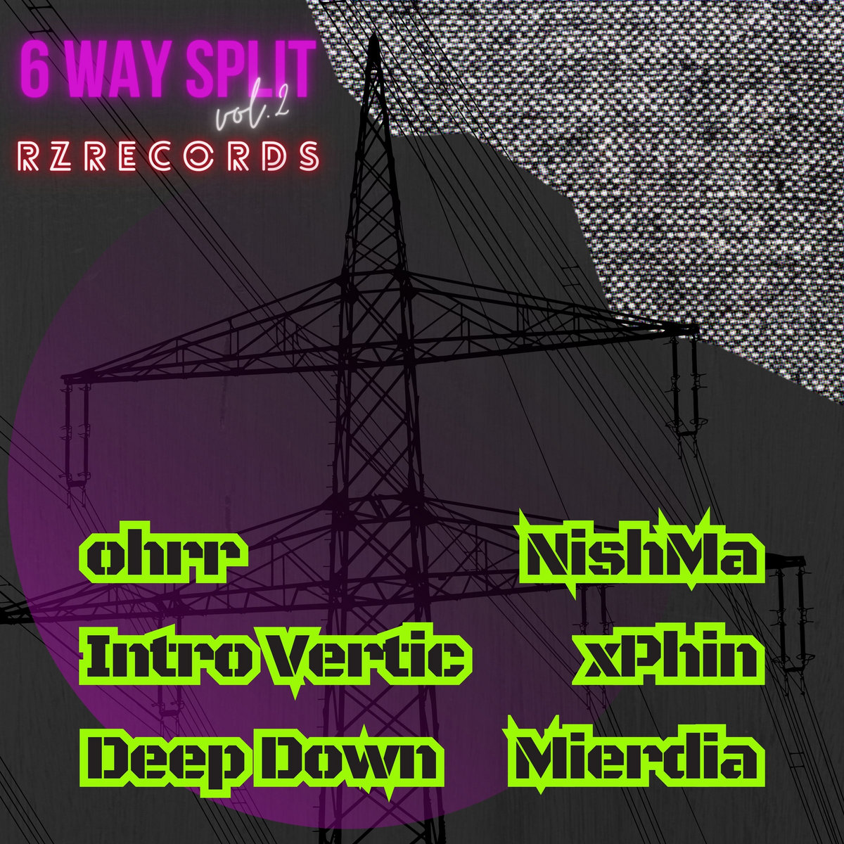 RZRecords 6 WAY SPLIT, Vol.2 | V/A | RZRecords