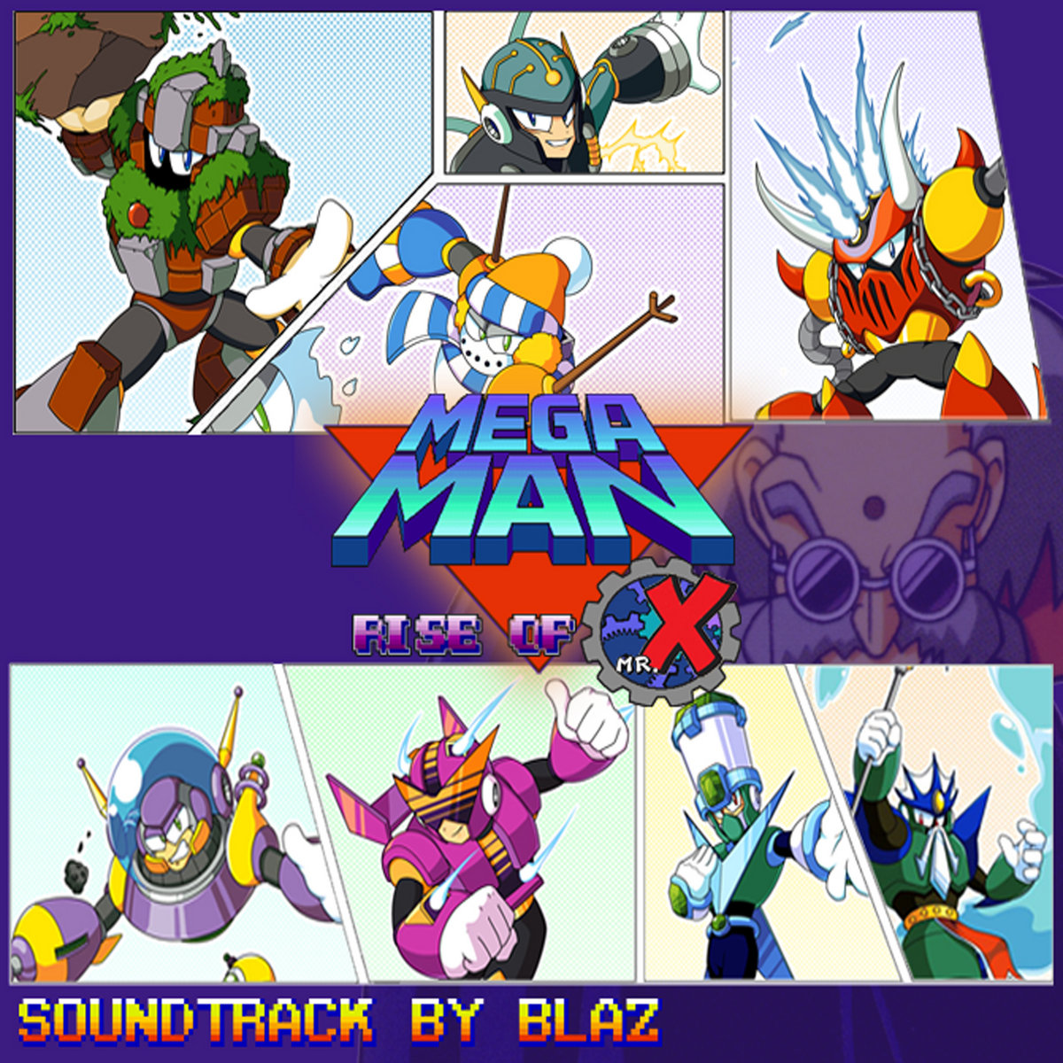 Mega Man - Rise of Mr. X OST | Mark Soto "Blaz"