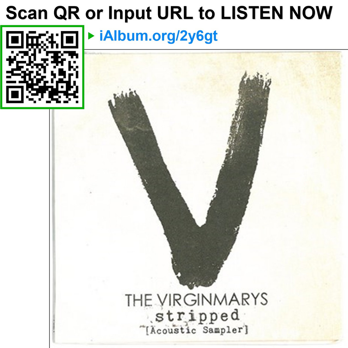 Stripped Acoustic Sampler | The Virginmarys