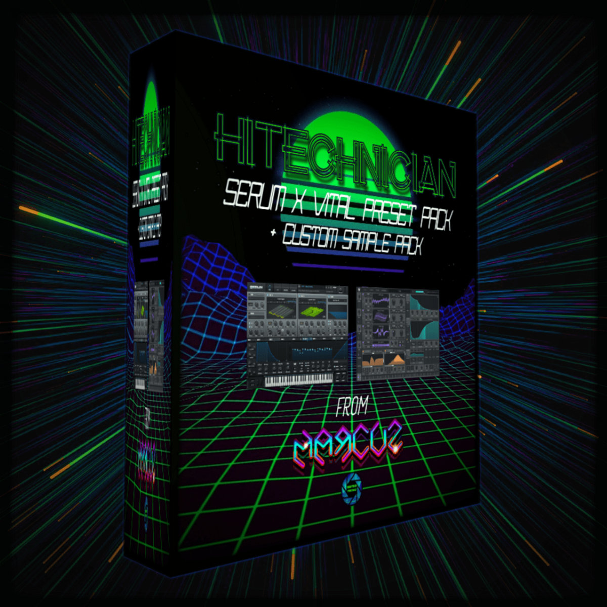 HITECH SAMPLE PRESET PACK - HITECHNICIAN SERUM X VITAL 105 Presets 100 ...