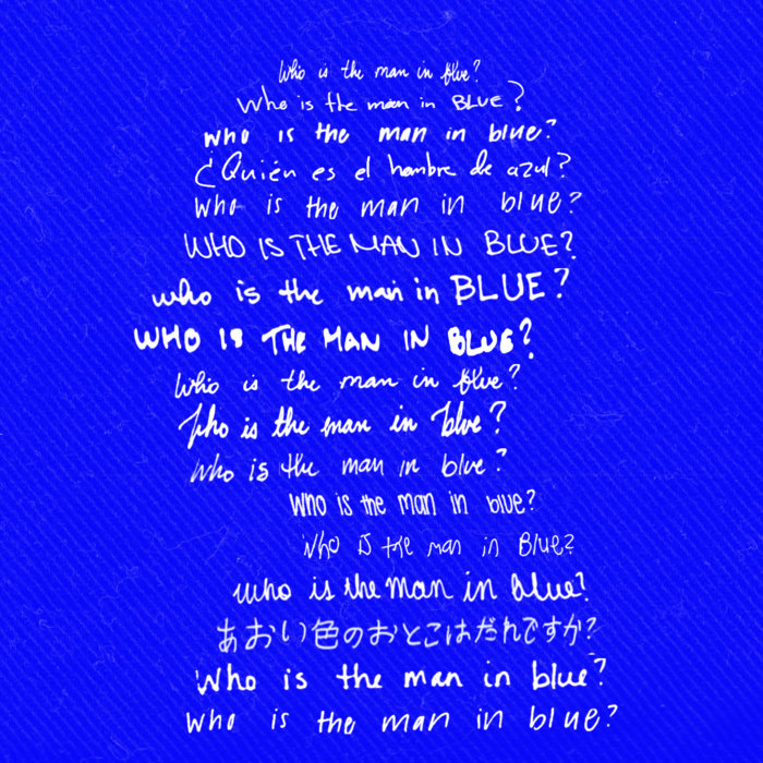 who is the man in blue? | 72ST