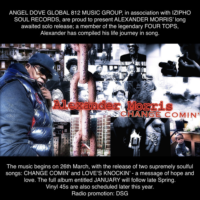 ALEXANDER MORRIS - CHANGE COMIN' / LOVE'S KNOCKIN' | IZIPHO SOUL RECORDS