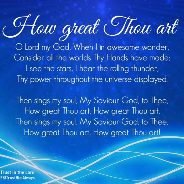 How Great Thou Art | Lyn Singer | Lynn LiVigni