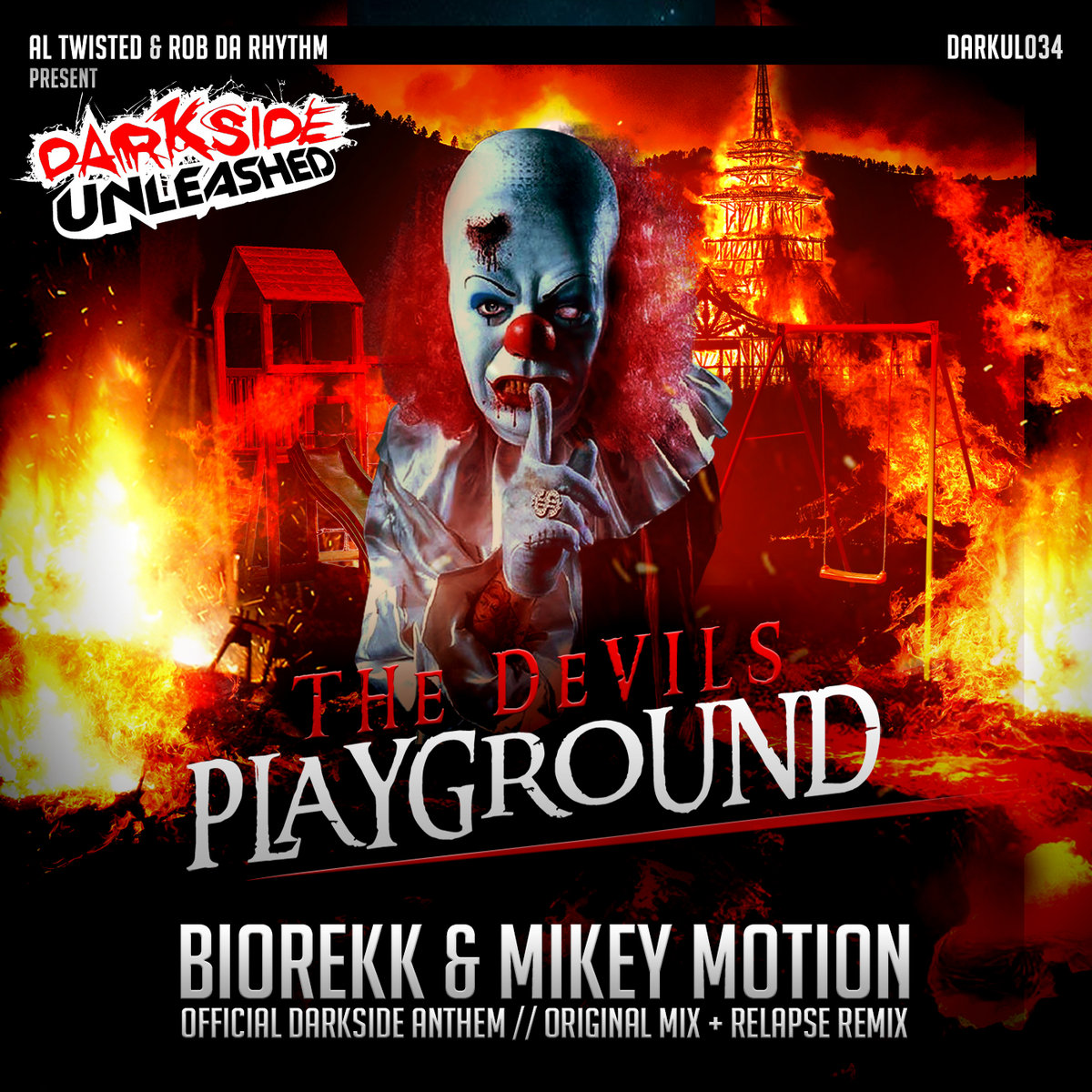 The Devils Playground ( Darkside Anthem) | BioRekk & Mikey Motion | Darkside Unleashed