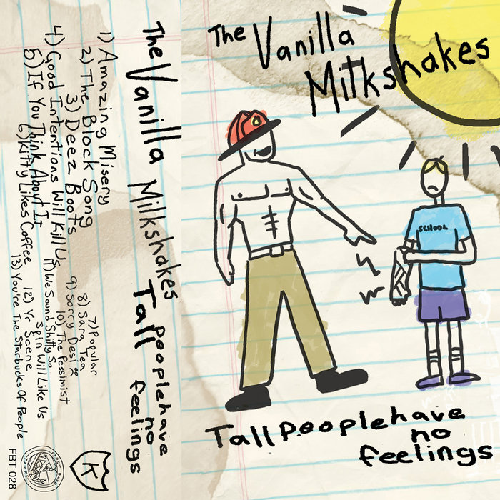 Tall People Have No Feelings | The Vanilla Milkshakes | First Base Tapes