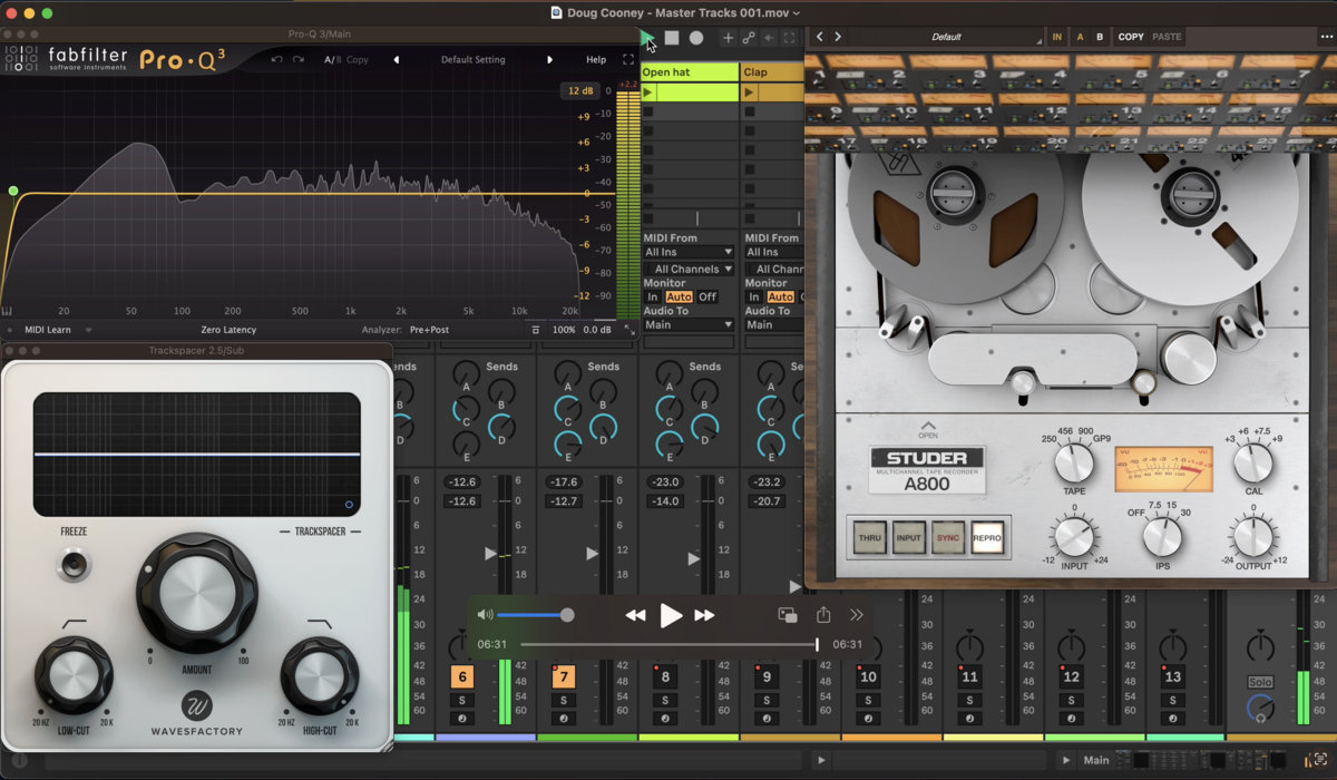 Master Tracks 001 Audio Stems | Doug Cooney | Real Sound Ireland