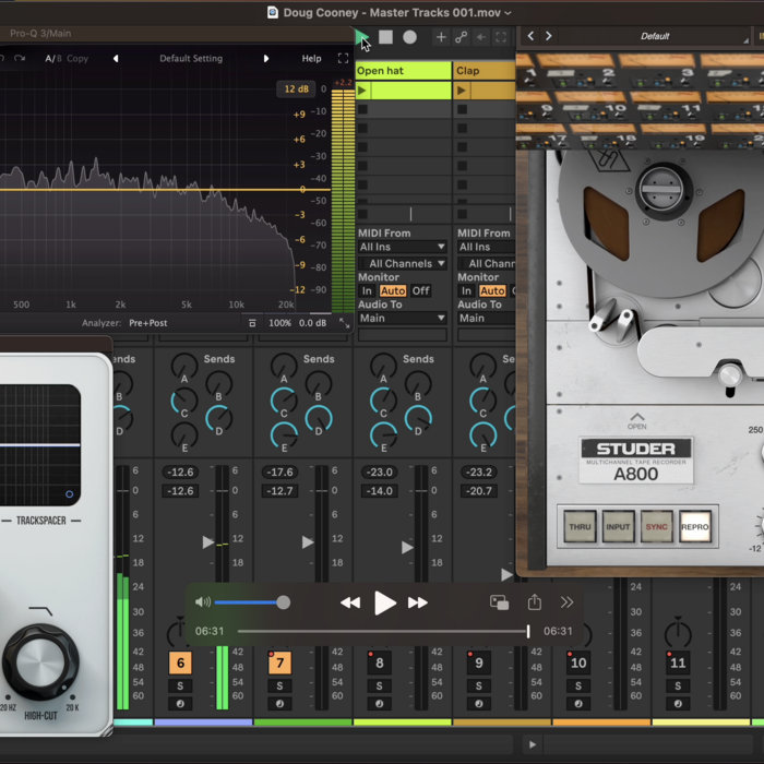 Master Tracks 001 Audio Stems | Doug Cooney | Real Sound Ireland