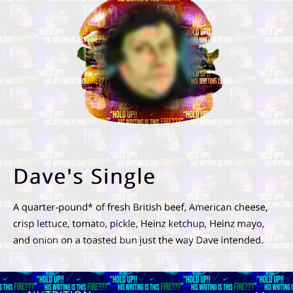 dave's single 2 (featuring 300 hz sine wave) | tghe friend stragner ...