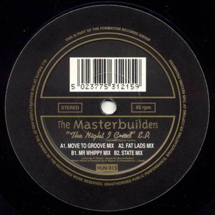 THE NIGHT I CRIED FAT LADS REMIX___(Garage 1993) | Paul Rayner