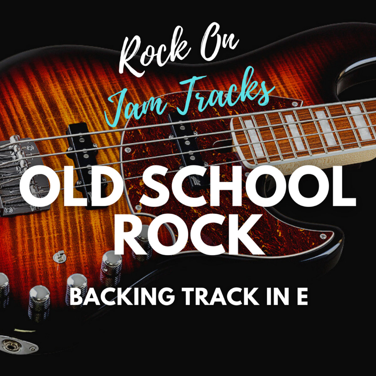 Old School Rock Guitar Backing Track In E Minor | Rock On Jam Tracks
