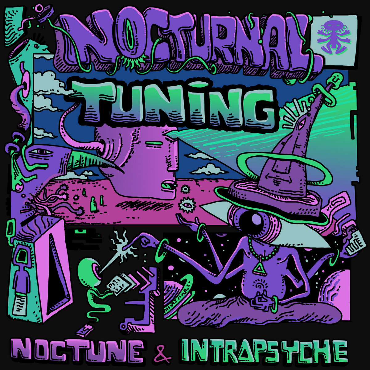 Nocturnal Tuning ( Ep ) | Noctune & Intrapsyche | Hekwapi Records