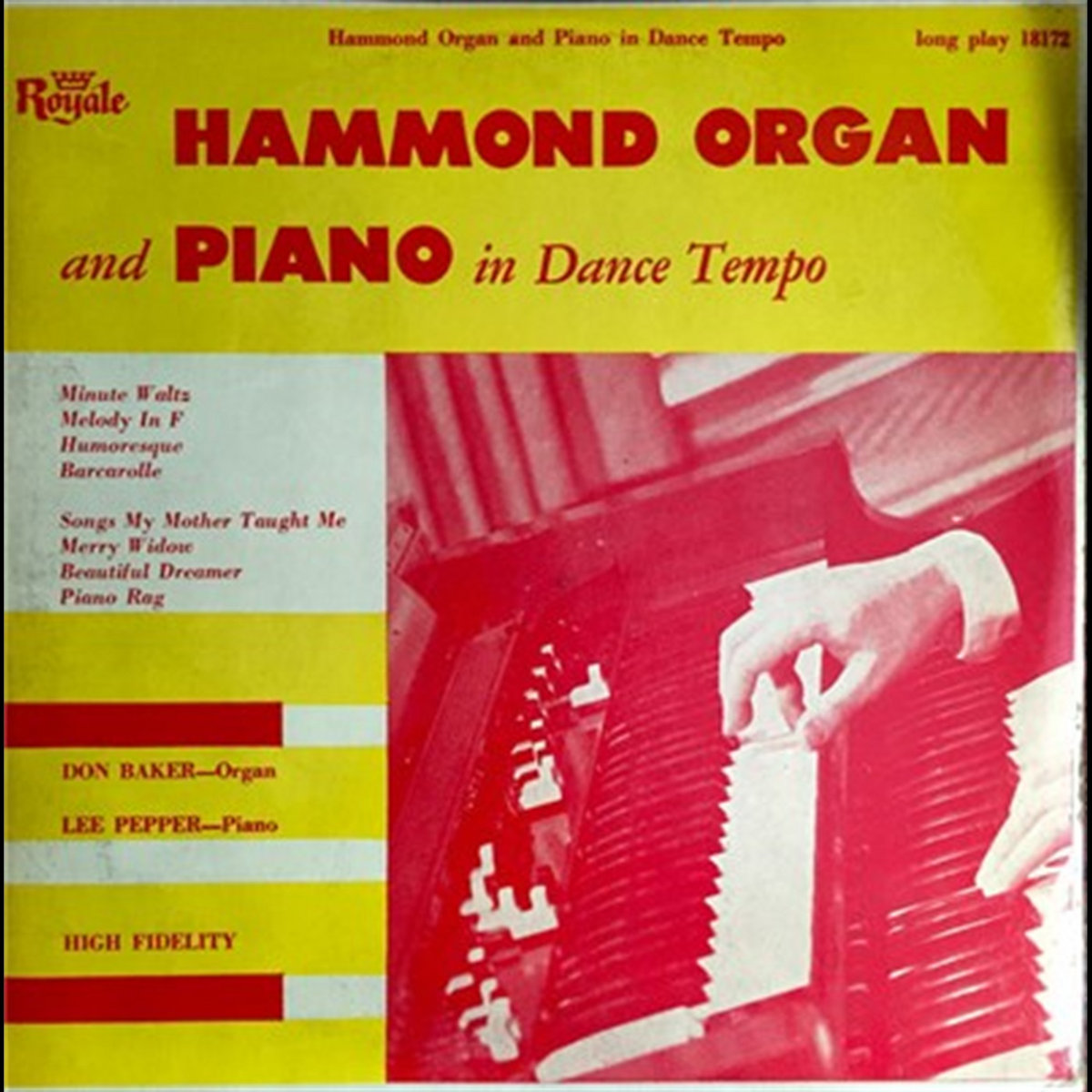 Hammond Organ And Piano In Dance Tempo | Don Baker (2)