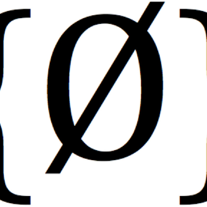 {Ø} (Empty Sets) single b/w Dagger(s) | Dirt