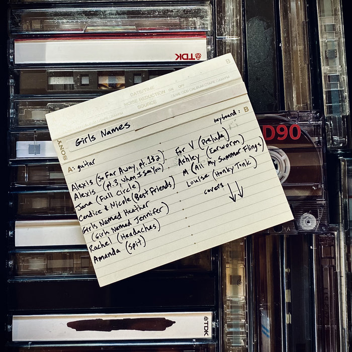 The “Girls Names” tape | Brian Medlin