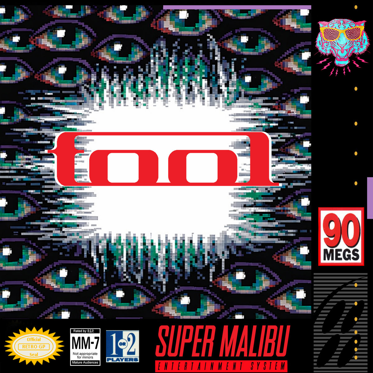16-Bit TOOL - Ænima on SNES / Super Nintendo | Sunset Hotline Mode7 ...