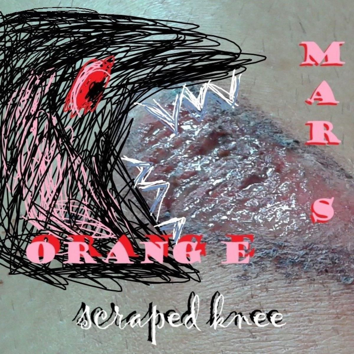 Scraped Knee | mars orange