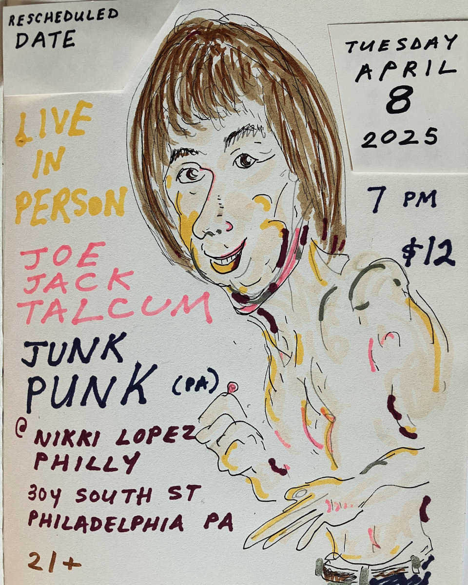 Joe Jack & Junk Punk Live @ Nikki Lopez | Joe Jack Talcum | Residual ...