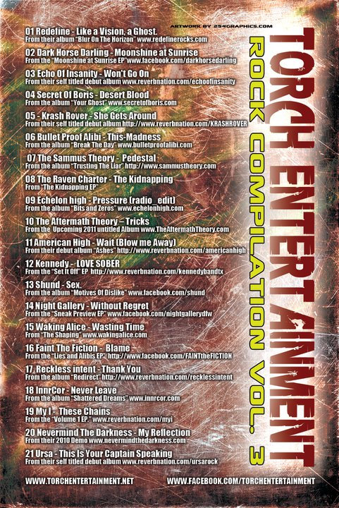 Torch Entertainment's Rock Compilation Vol 3 | Torch Entertainment