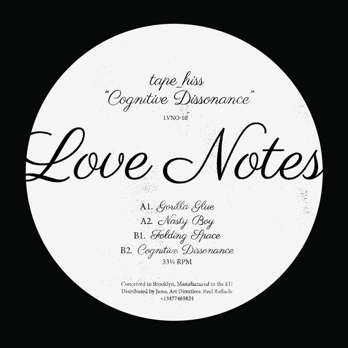 Cognitive Dissonance | tape_hiss | Love Notes