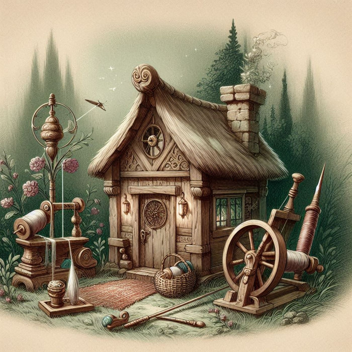 Le fuseau, la navette et l'aiguille | Les contes de Mère Marie