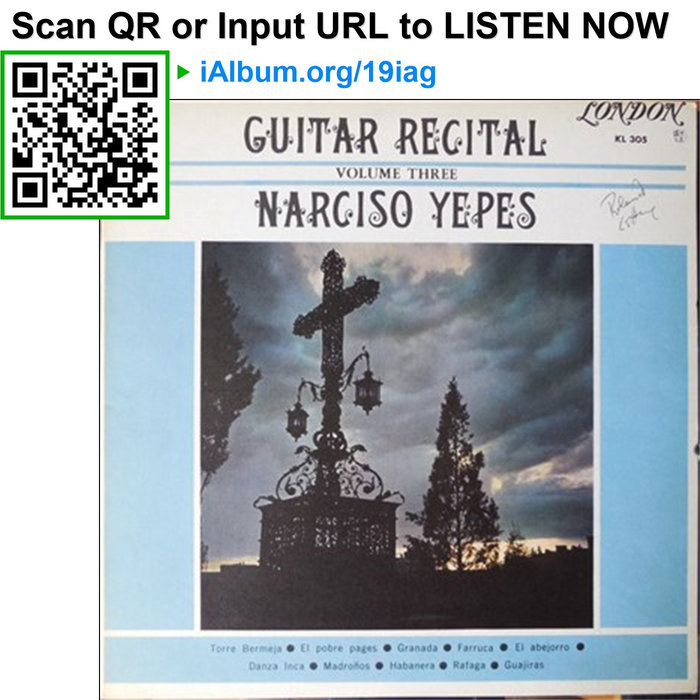 Guitar Recital Volume Three | Narciso Yepes