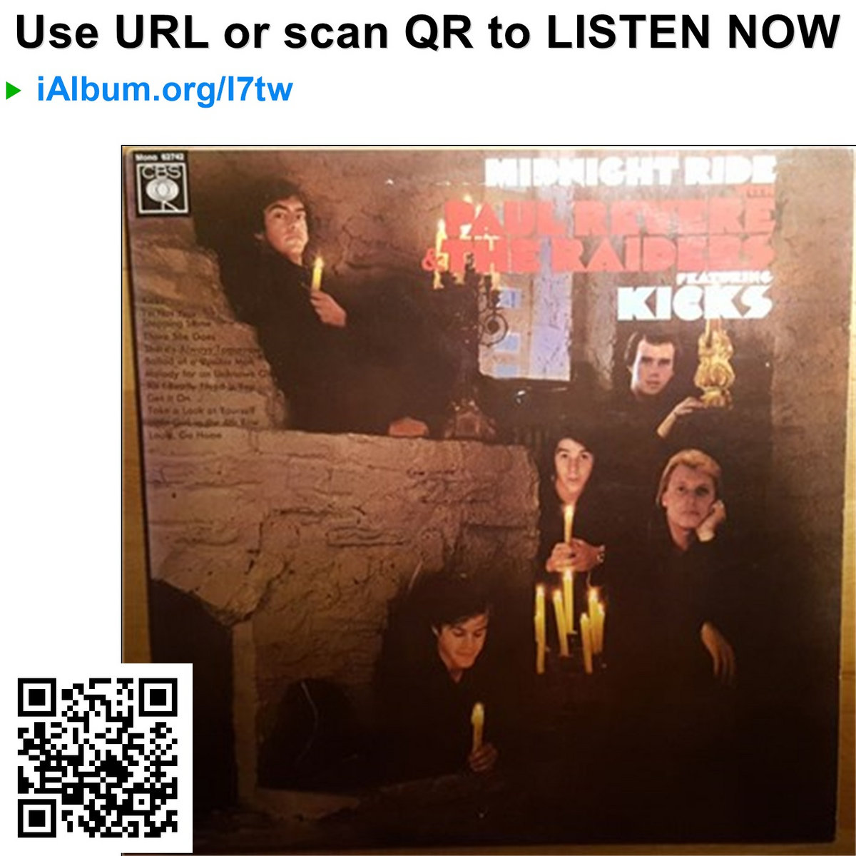 Midnight Ride | Paul Revere & The Raiders