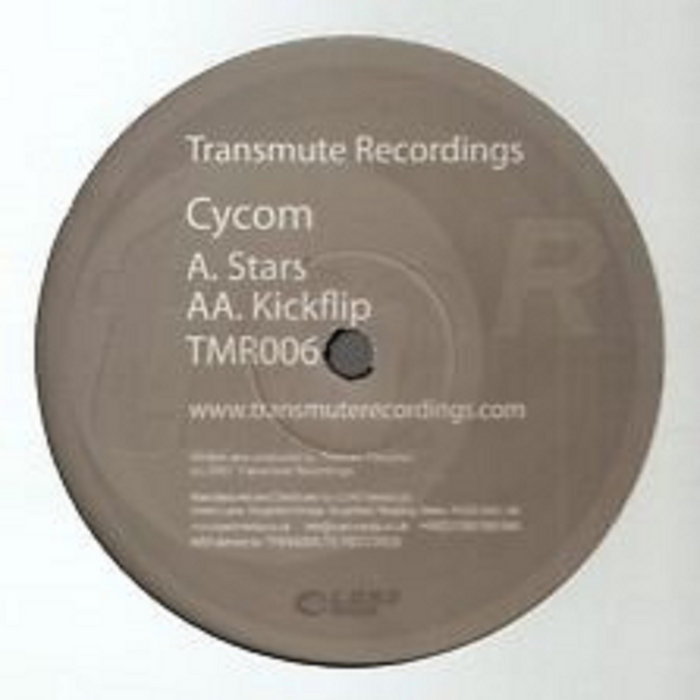 TMR006 - Cycom - Stars b/w Kickflip | Transmute Recordings