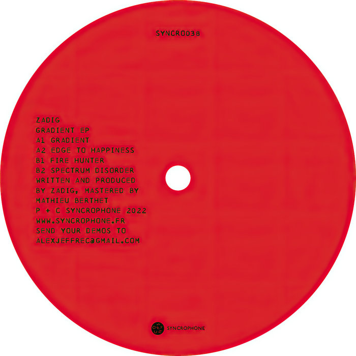 Gradient EP | Zadig | SYNCROPHONE