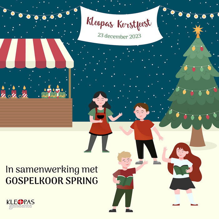 Kleopas Kerstfeest 2023 met Gospelkoor Spring | Kleopasgemeente ...