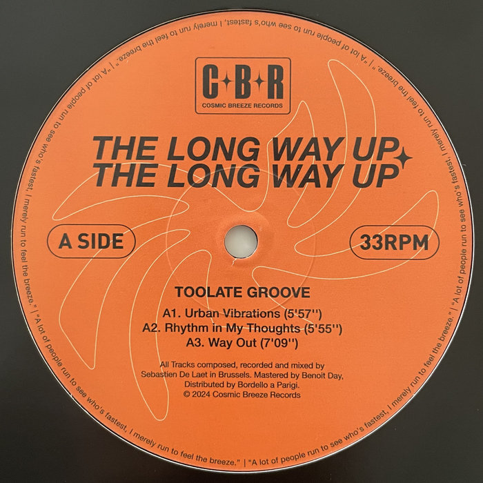 THE LONG WAY UP EP | Toolate Groove