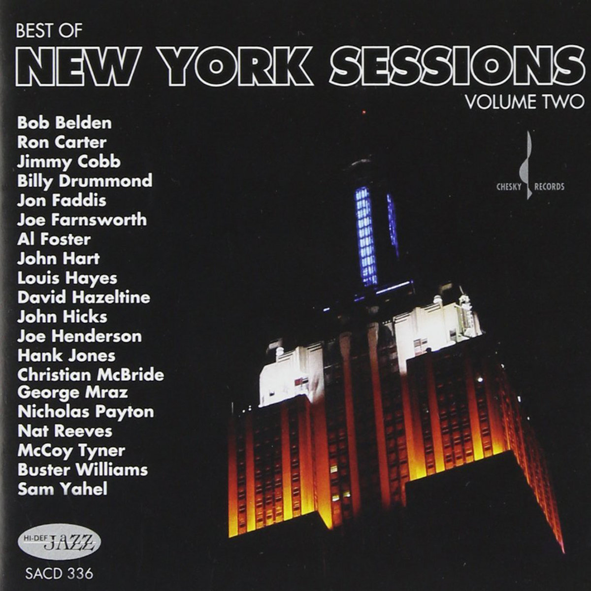 The Best of New York Sessions: Volume 2 | Various Artists | Chesky Records