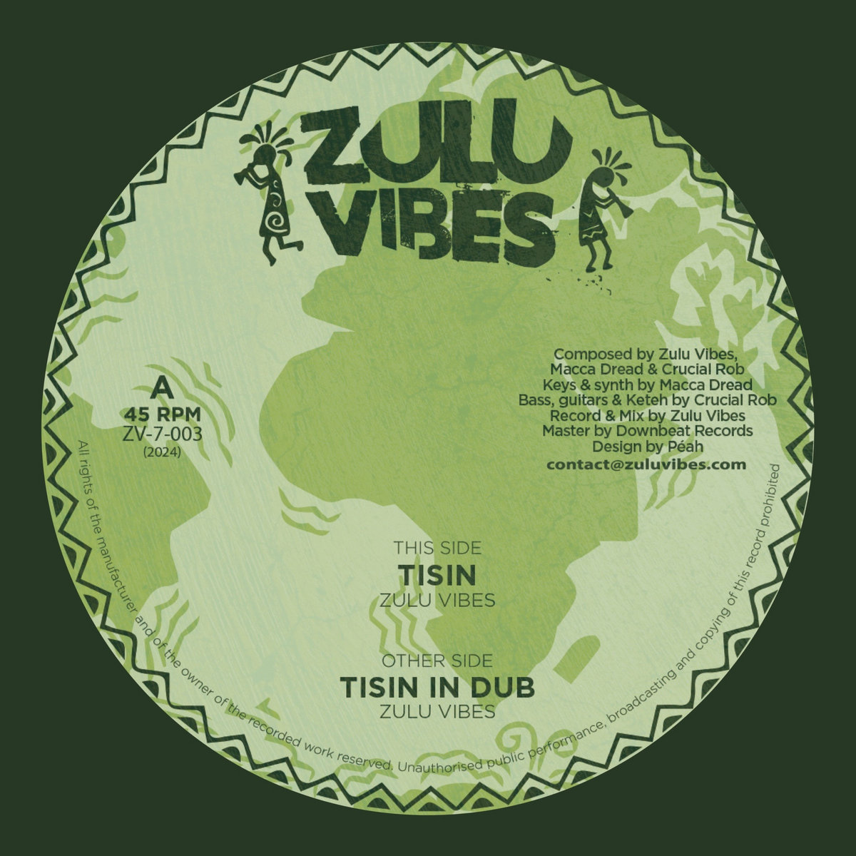 TISIN SAMPLE - ONLY VINYLE | Zulu Vibes