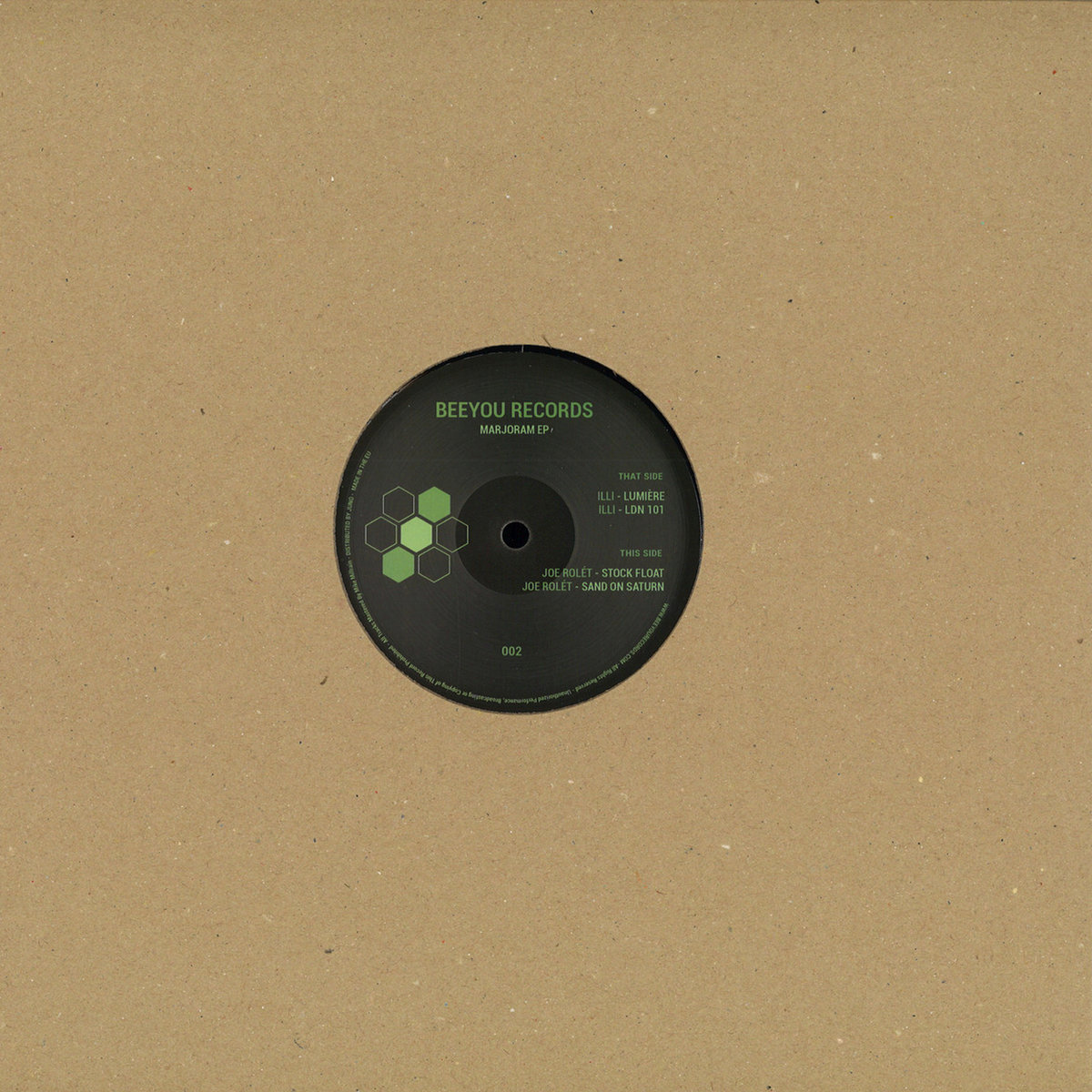 ILLI, Joe Rolét - MARJORAM EP | Beeyou Records | BEEYOU Records