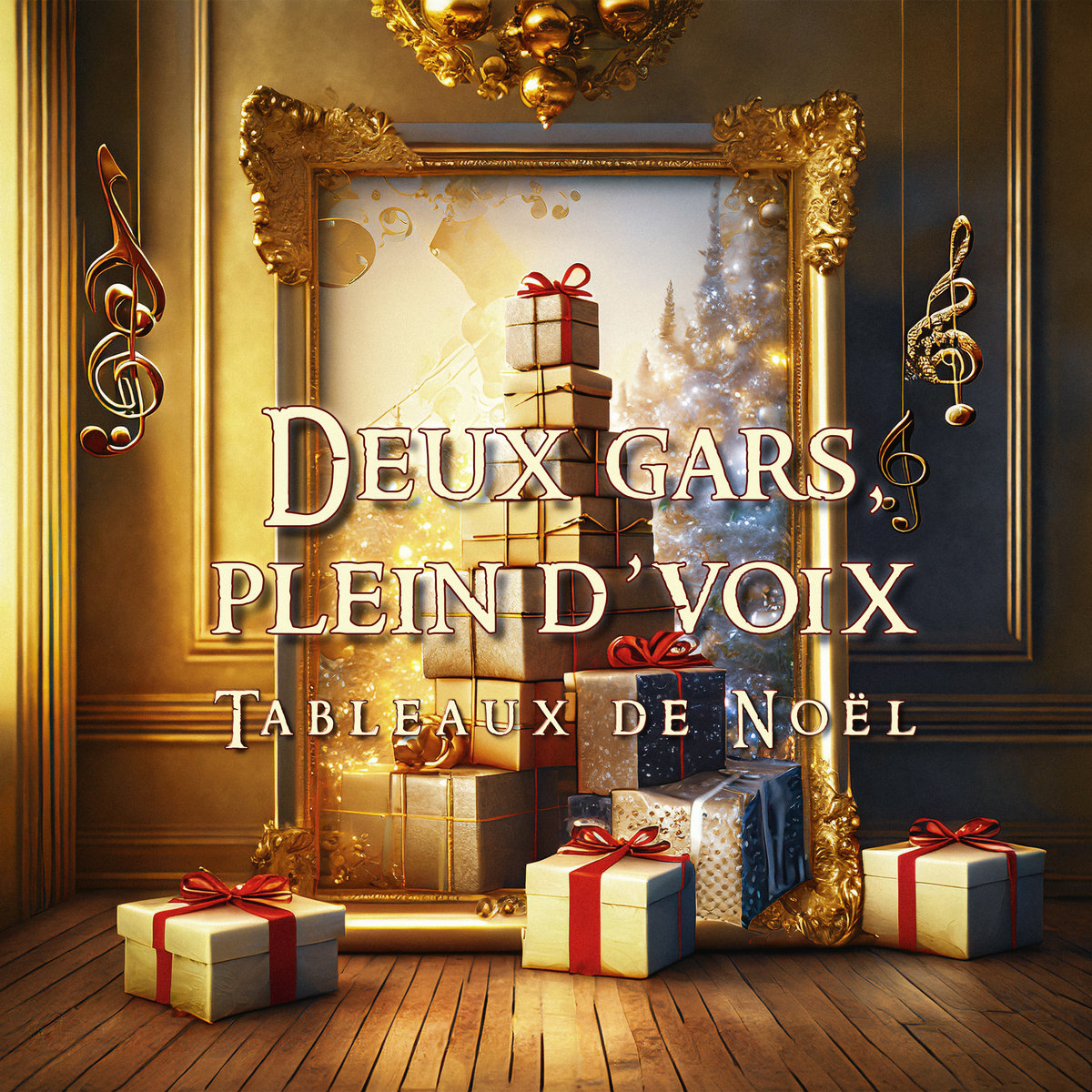 Tableaux de Noël | Deux gars, plein d'voix