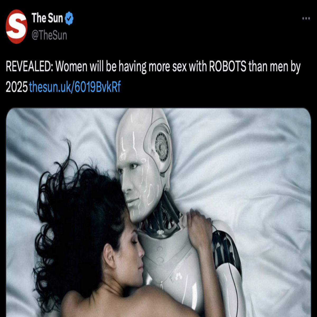 REVEALED: Women will be having more sex with ROBOTS than men by 2025 | your mom | Record Records
