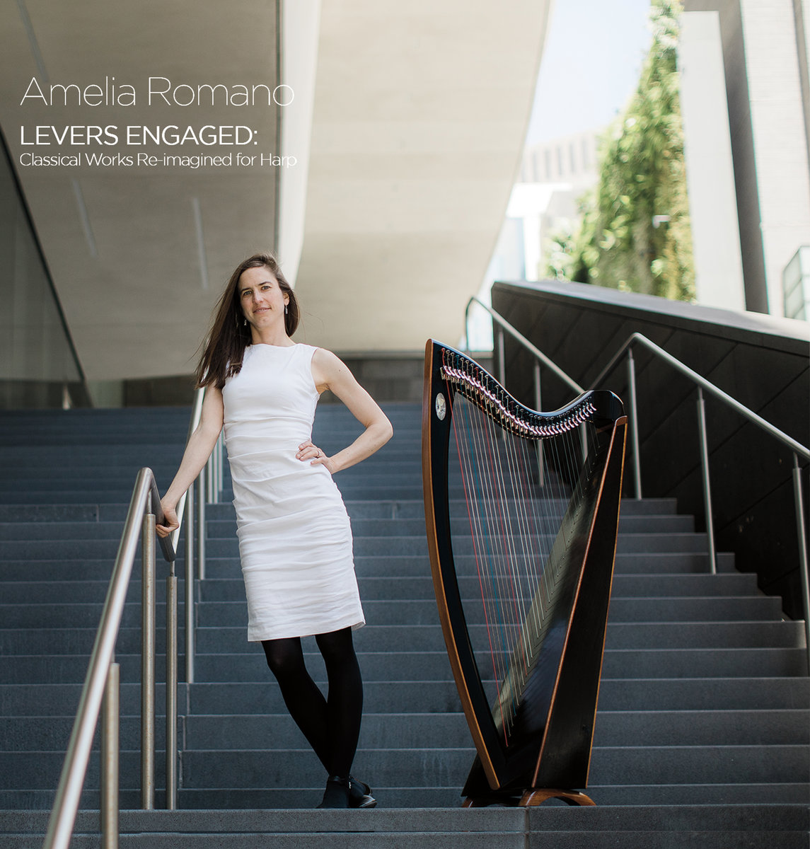 Levers Engaged : Classical Works Re-imagined for Harp | Amelia Romano