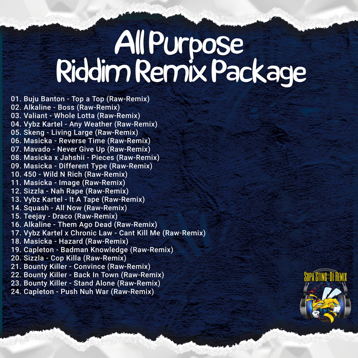 All Purpose Riddim - Masicka - Hazard (Raw-Remix) | Supa Sting Di Remix