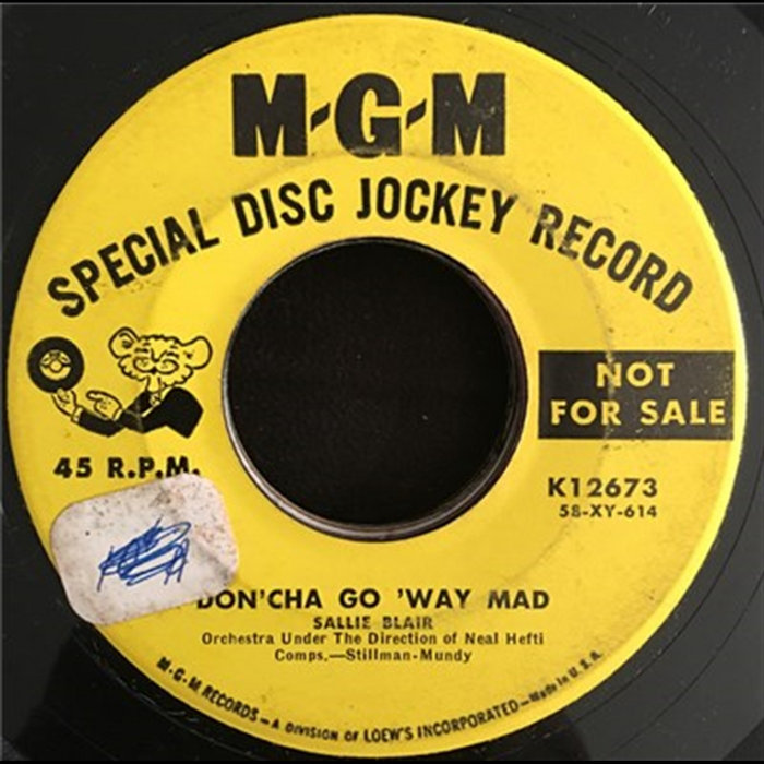 Doncha Go way Mad | Sallie Blair