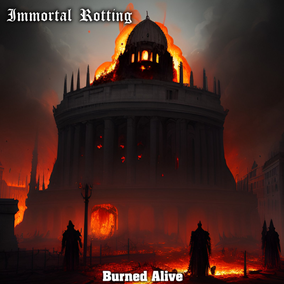 Burned Alive (Live in the Studio) (2024) | Immortal Rotting