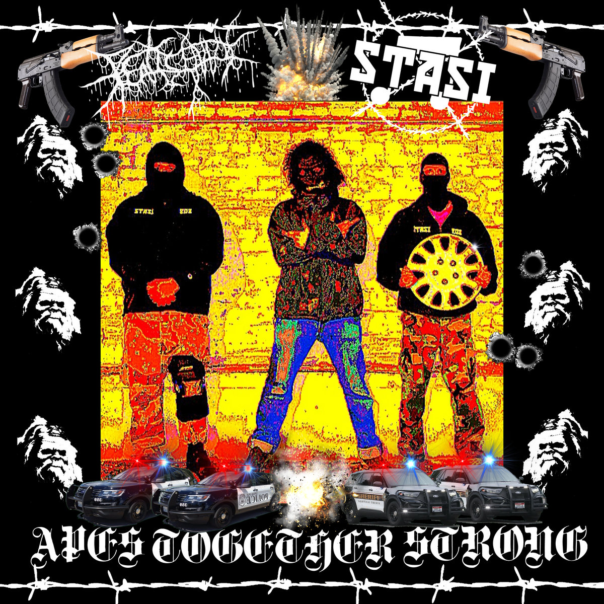 Penis Envy Stasi Apes Together Strong Split Grindwar Records