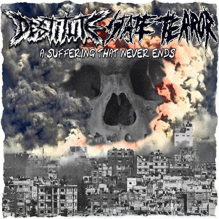 Destitute/State Terror- split 7´ EP - "A suffering that never ends ...