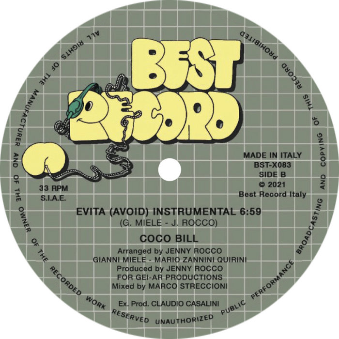 Evita (Avoid) - Instrumental | COCO BILL | Best Record