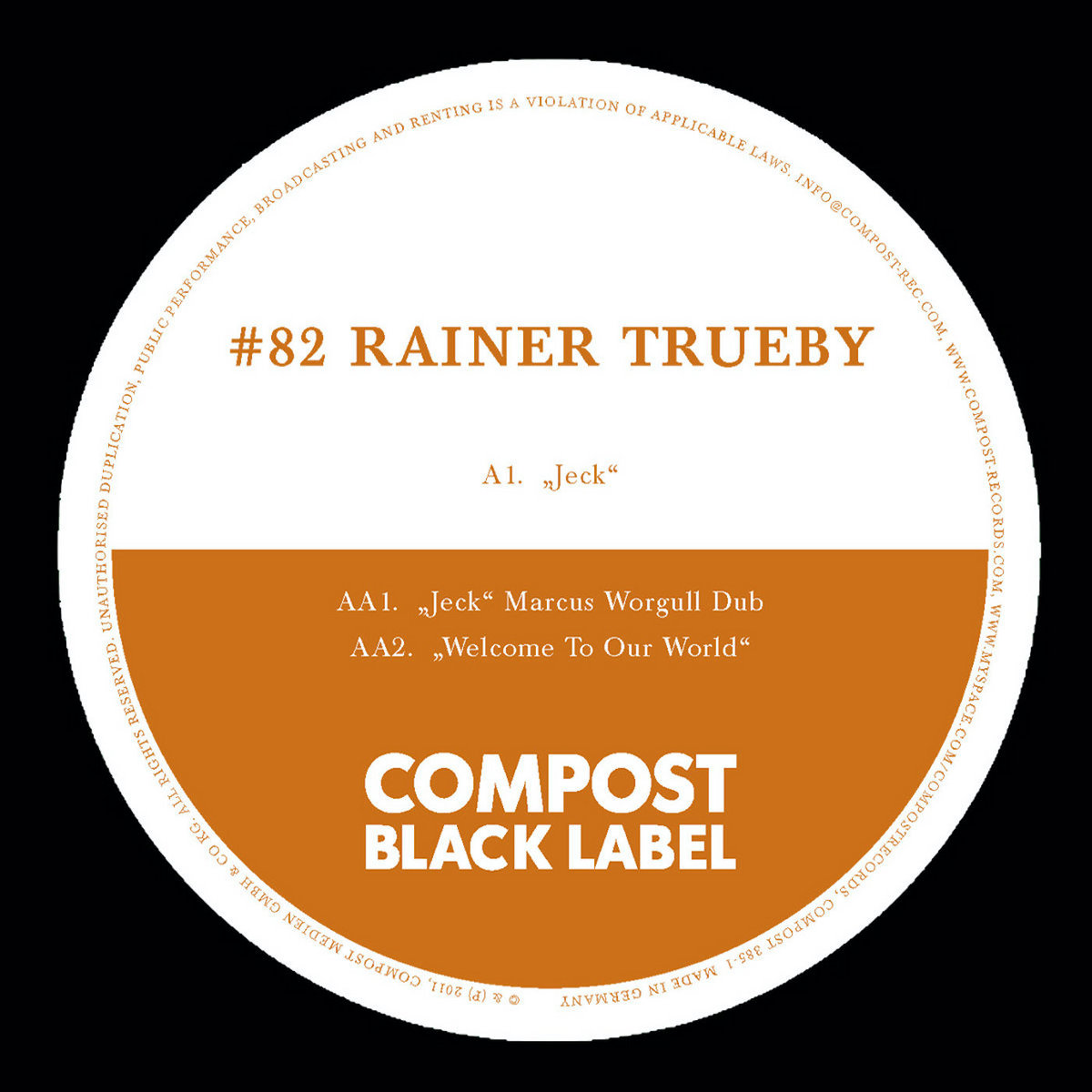 Compost Black Label #82 | Rainer Trueby | Compost Records